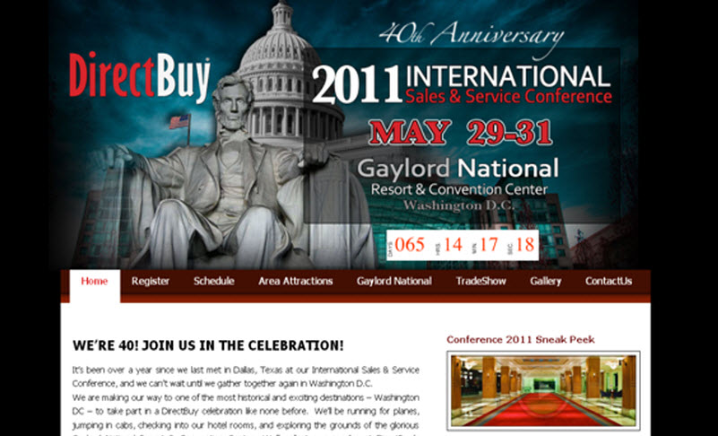 Xcellimark Develops Website for DirectBuy Conference