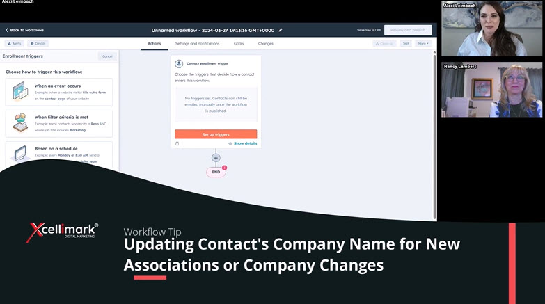 How to Set Up a HubSpot Workflow to Copy Company Name to Contact Record